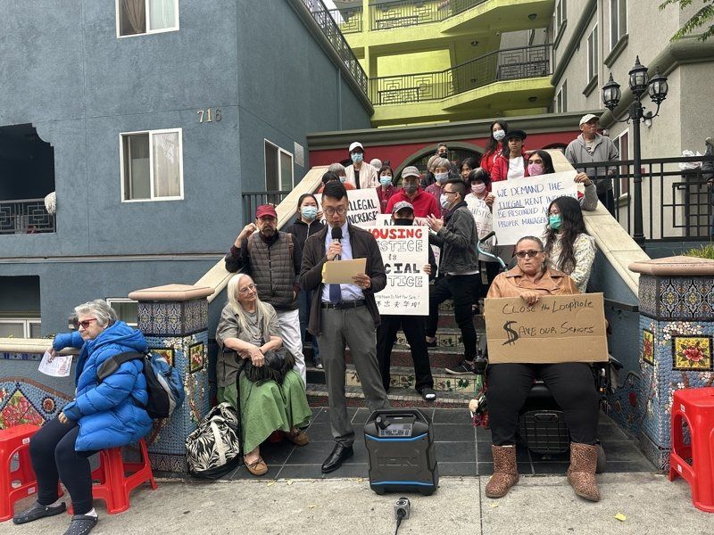 非法大幅漲租 洛杉磯華埠低收租戶抗議四起 | 洛杉磯 - 加州生活網 - 加州生活網